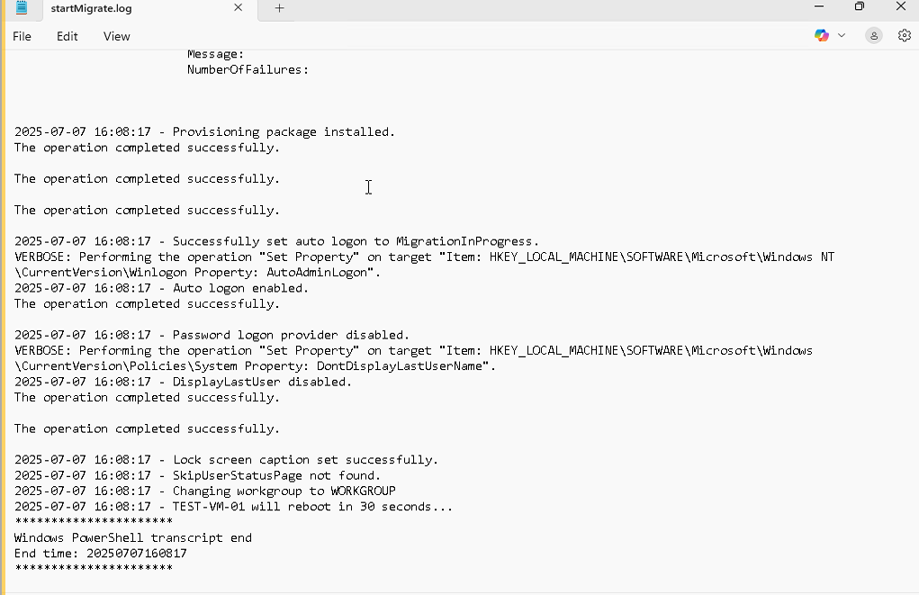 Intune Device Migration
