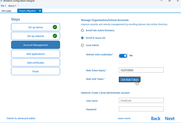 Intune Device Migration